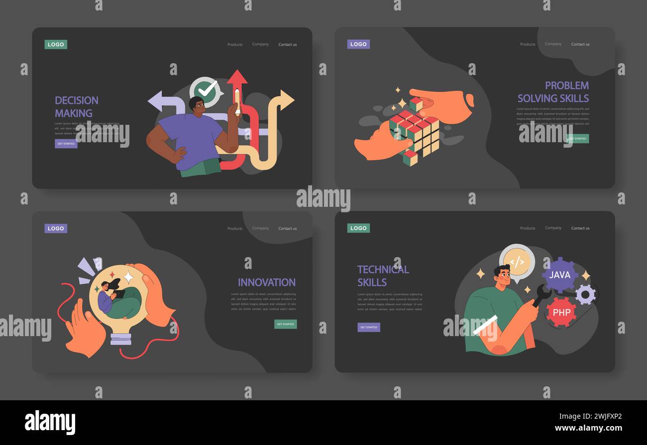 Troubleshooting and problem solving Stock Vector Images - Alamy