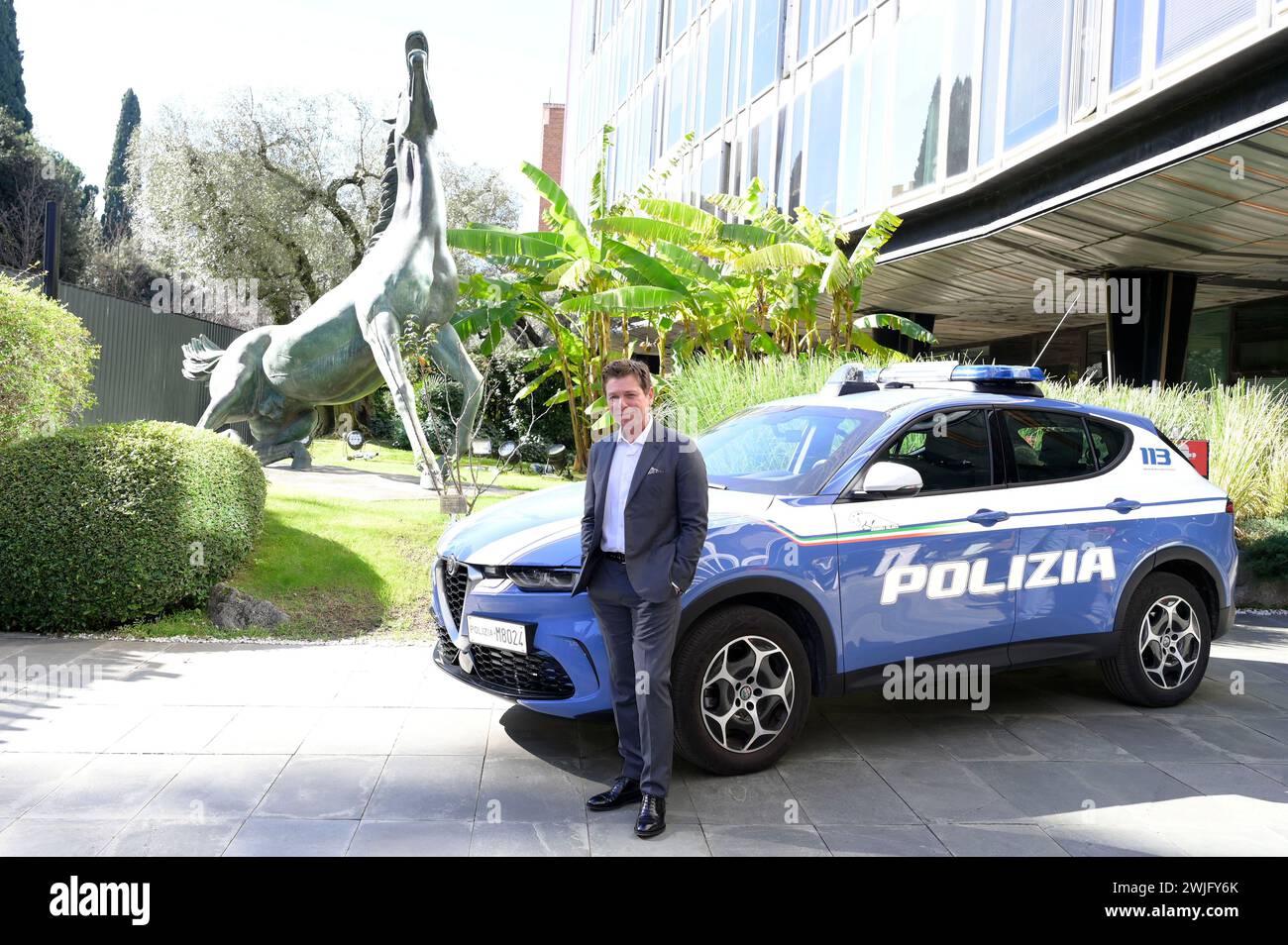 Claudio Gioe beim Photocall zur 3. Staffel der Rai TV-Serie 'Màkari' in ...