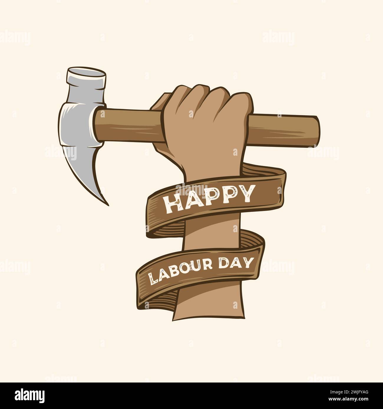 Labour day stamp hi-res stock photography and images - Alamy