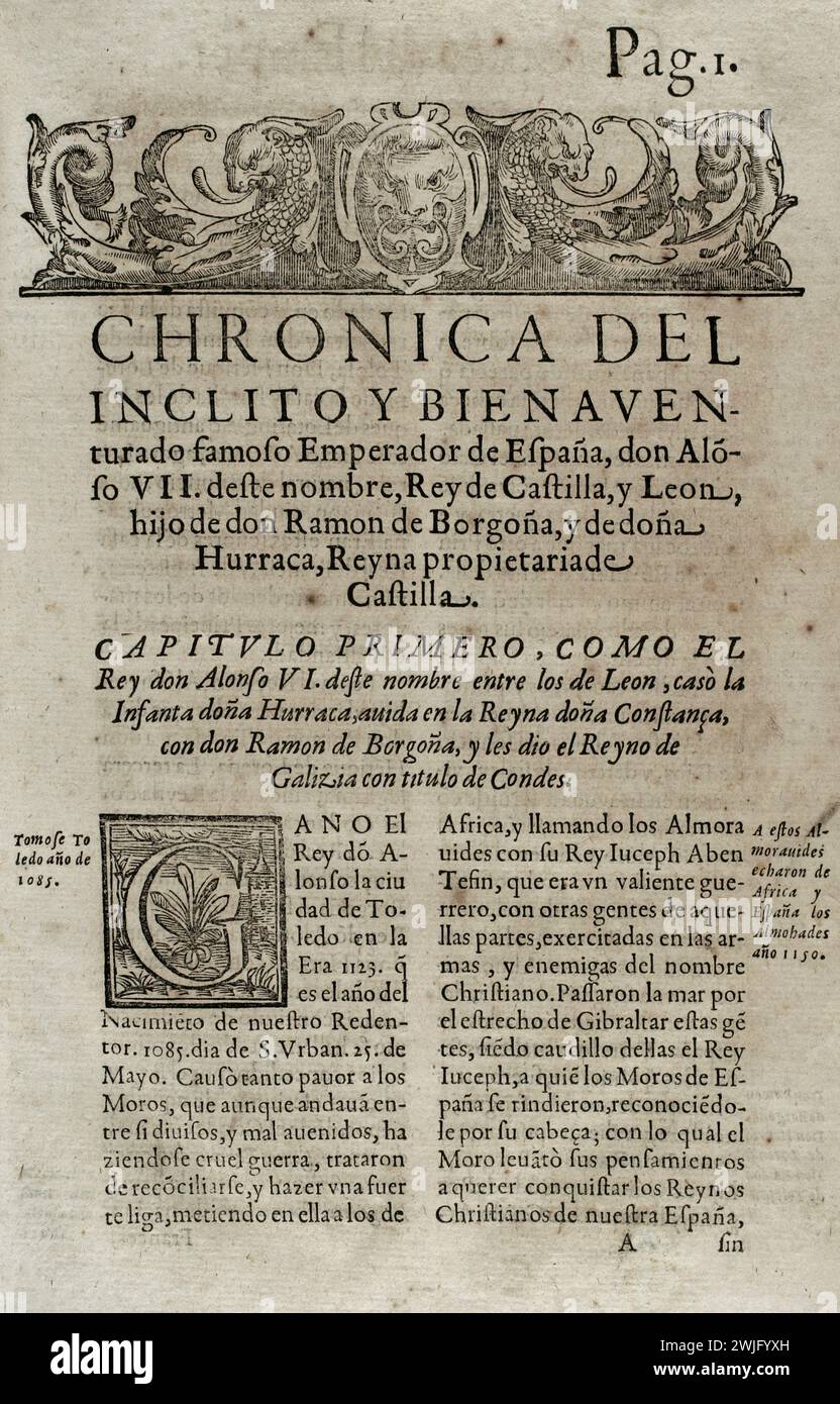 Rey alfonso vi de león y castilla hi-res stock photography and images ...