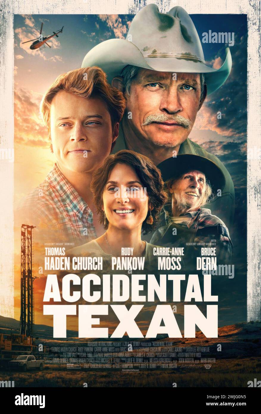 ACCIDENTAL TEXAN, (aka CHOCOLATE LIZARDS), US poster, from left: Rudy ...