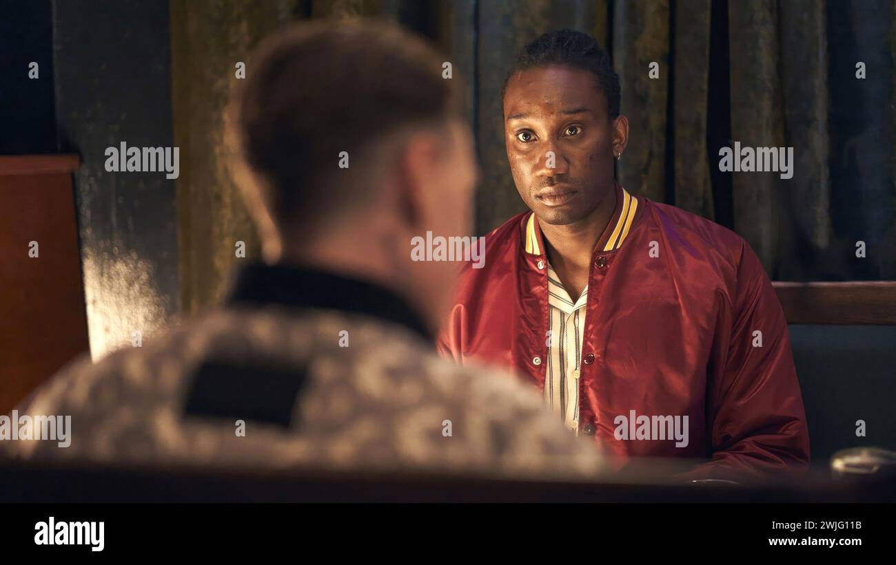 FEMME, from left: George MacKay, Nathan Stewart-Jarrett, 2023. © Utopia ...