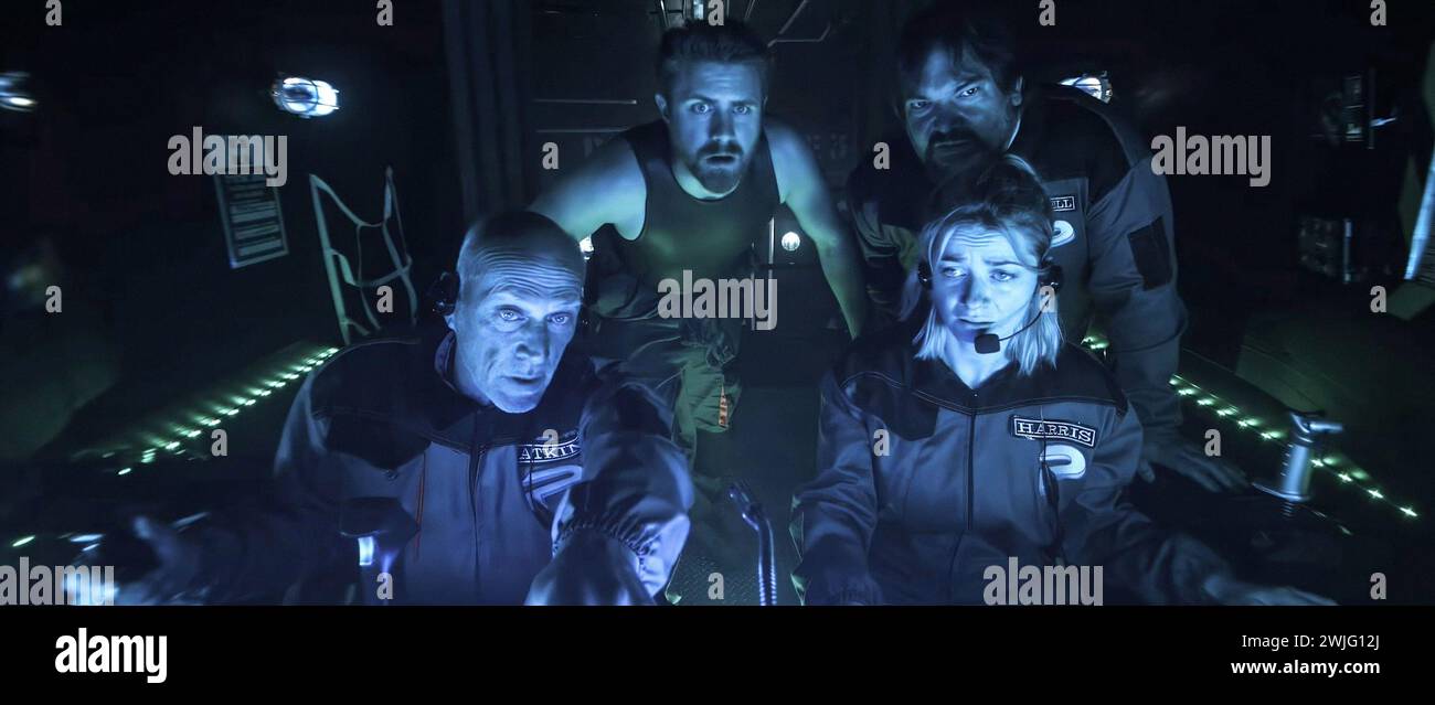 GODS OF THE DEEP, from left: Tim Cartwright, Derek Nelson, Makenna ...