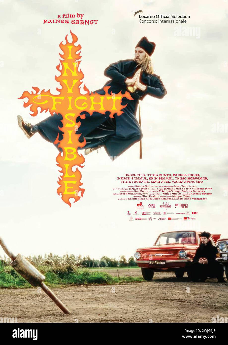 THE INVISIBLE FIGHT, (aka NAHTAMATU VOITLUS), English language poster, Ursel Tilk, 2023. © Kino ...