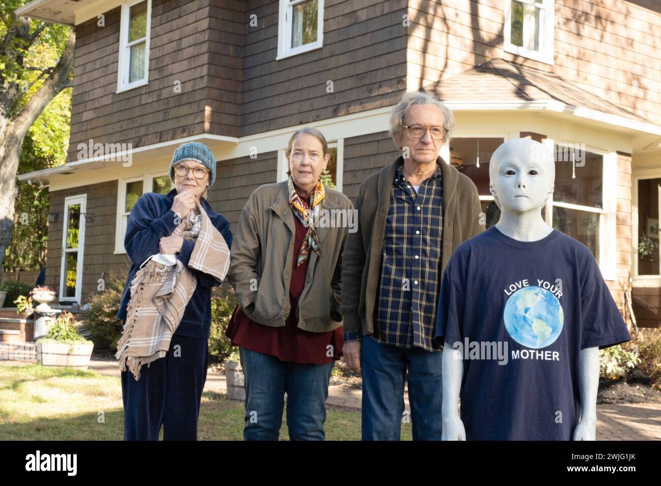 JULES, from left: Jane Curtin, Harriet Sansom Harris, Ben Kingsley ...