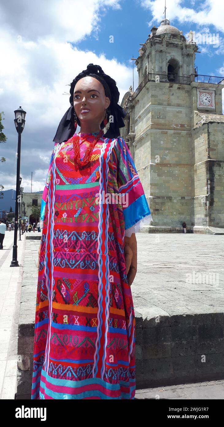 The Zocalo (main square) in Oaxaca Stock Photo - Alamy