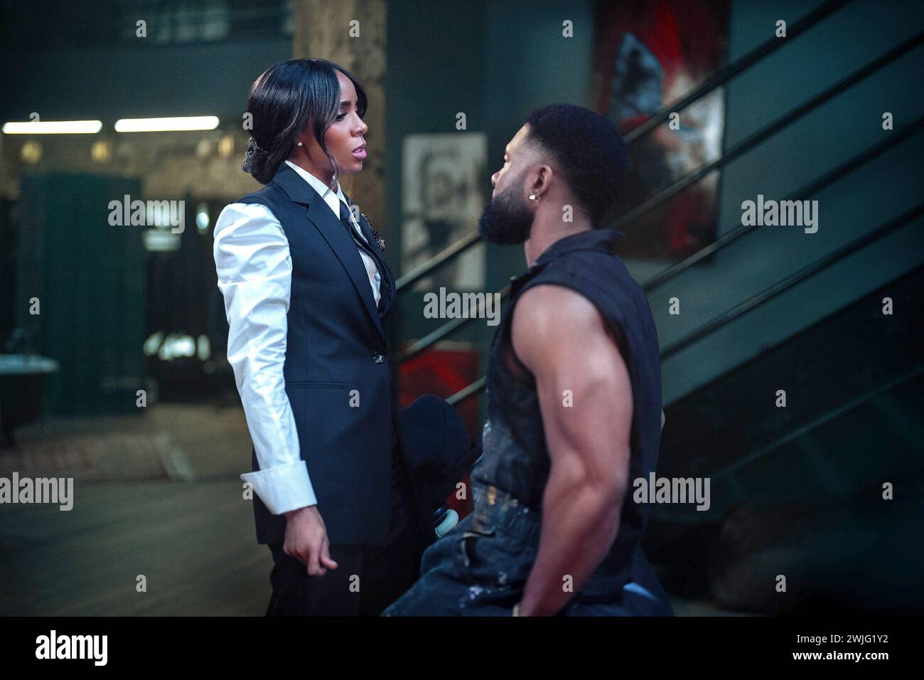 MEA CULPA, from left: Kelly Rowland, Trevante Rhodes, 2024. ph: Bob ...