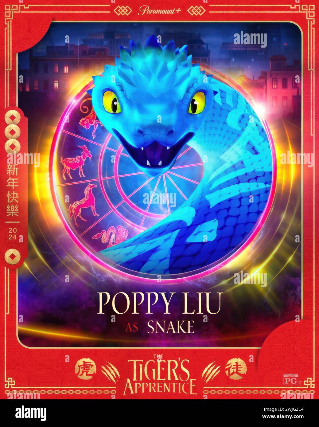 THE TIGER'S APPRENTICE, US character poster, Snake (voice: Poppy Liu ...