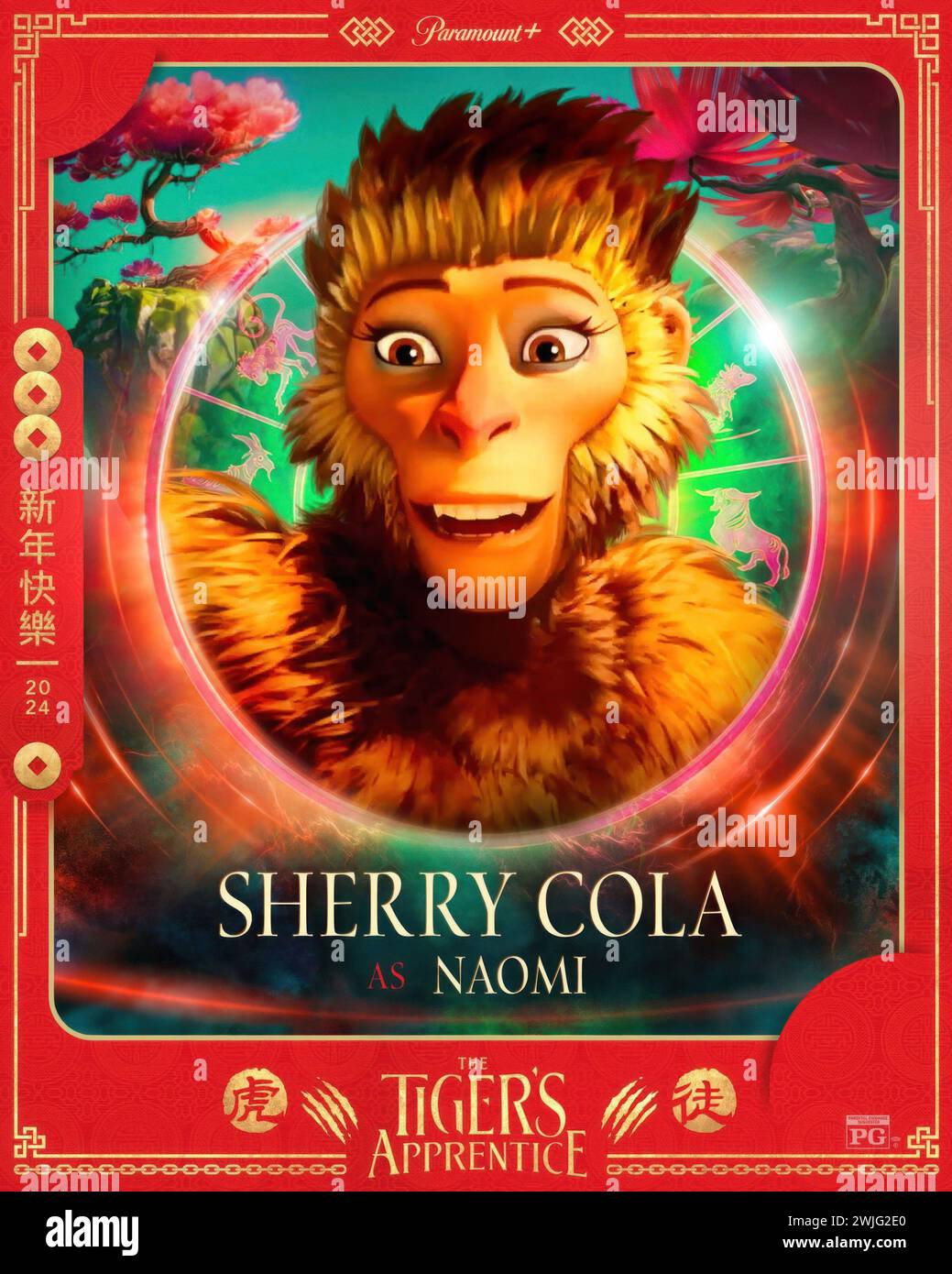 THE TIGER'S APPRENTICE, US character poster, Naomi (voice: Sherry Cola ...