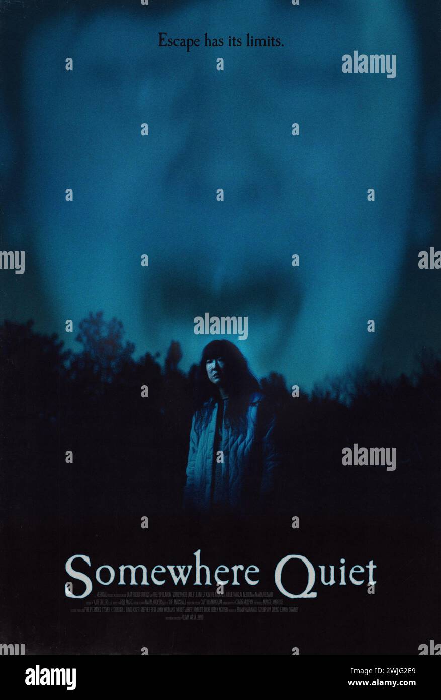 SOMEWHERE QUIET, poster, Jennifer Kim, 2023. © Vertical Entertainment ...