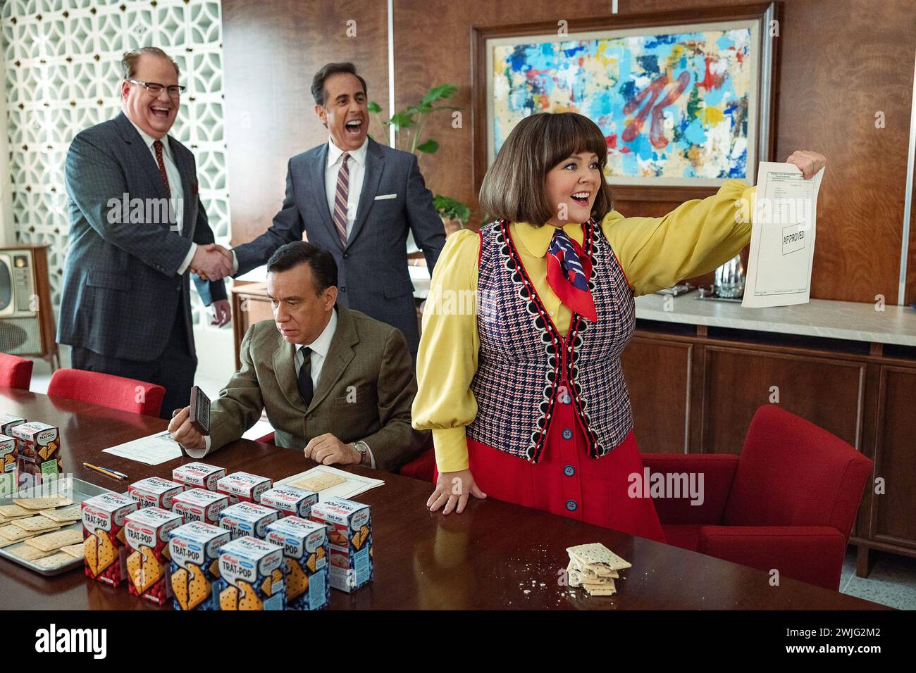 UNFROSTED: THE POP-TART STORY, from left: Jim Gaffigan, Jerry Seinfeld ...