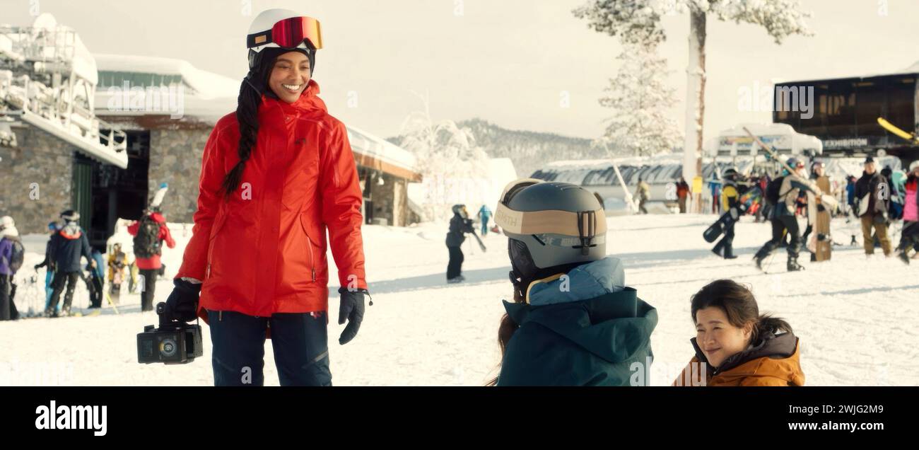 WEAK LAYERS, from left: Chelsea Conwright, Katie Burrell, Jadyn Wong ...