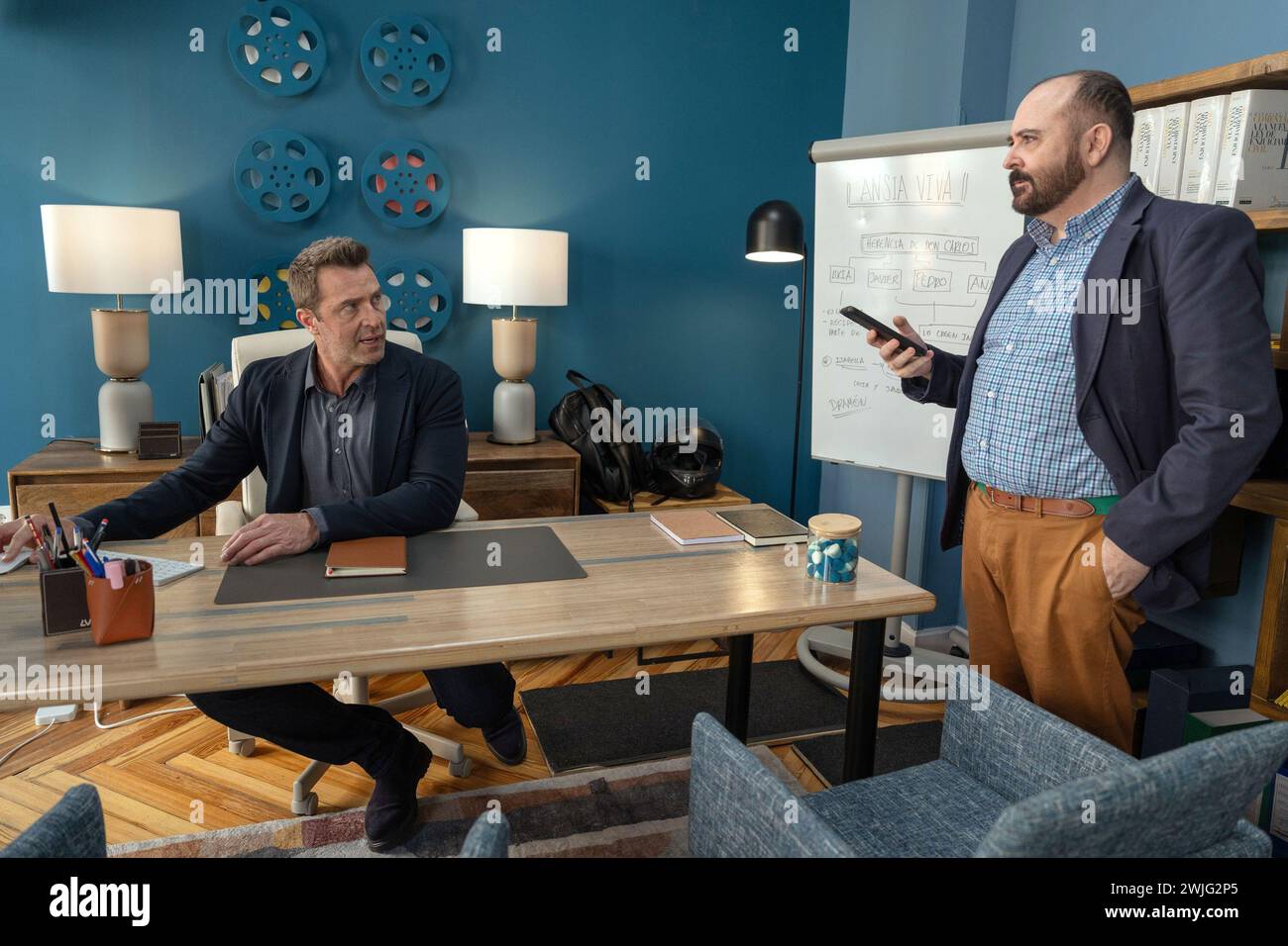 ALPHA MALES, (aka MACHOS ALFA), from left: Fernando Gil, Carlos Areces ...