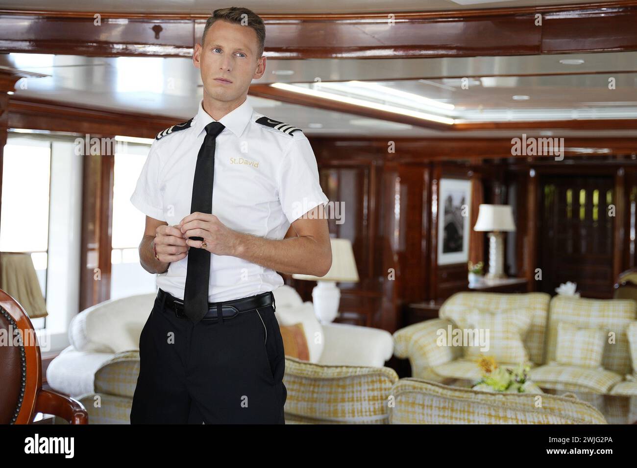BELOW DECK, Fraser Olender, (Season 11, premiered Feb. 5, 2024). photo ...