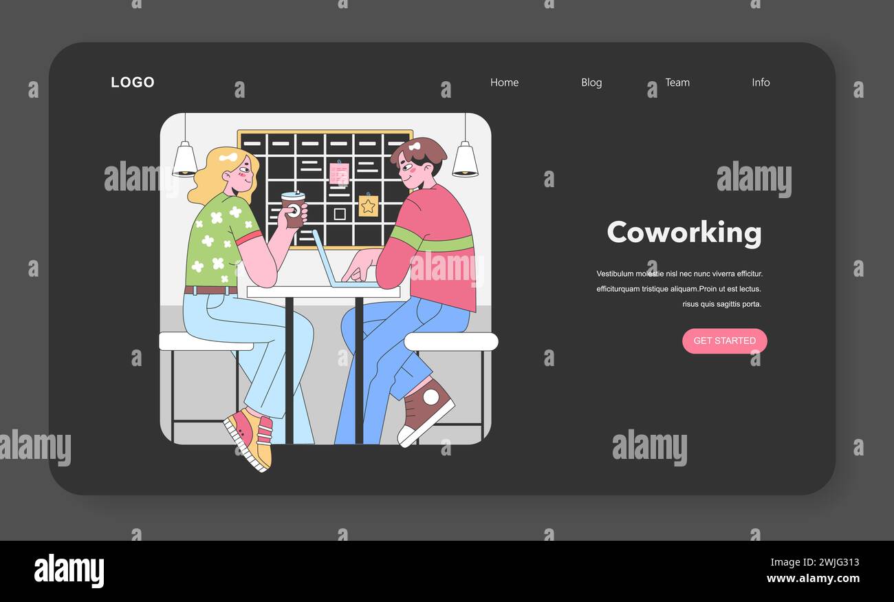 Colleagues collaborating in a cozy workspace. Sharing ideas over coffee ...