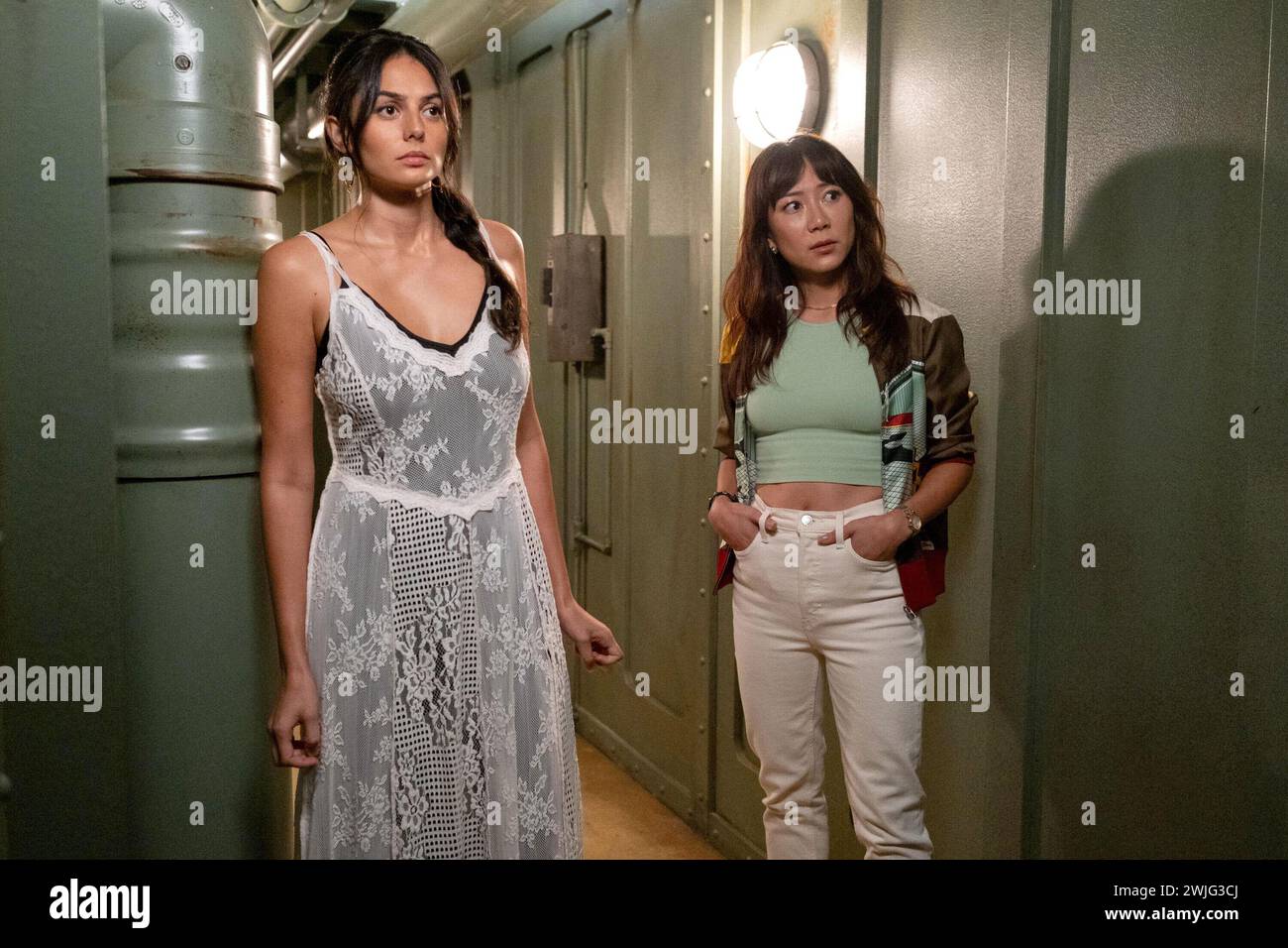 DEATH AND OTHER DETAILS, from left: Pardis Saremi, Angela Zhou ...