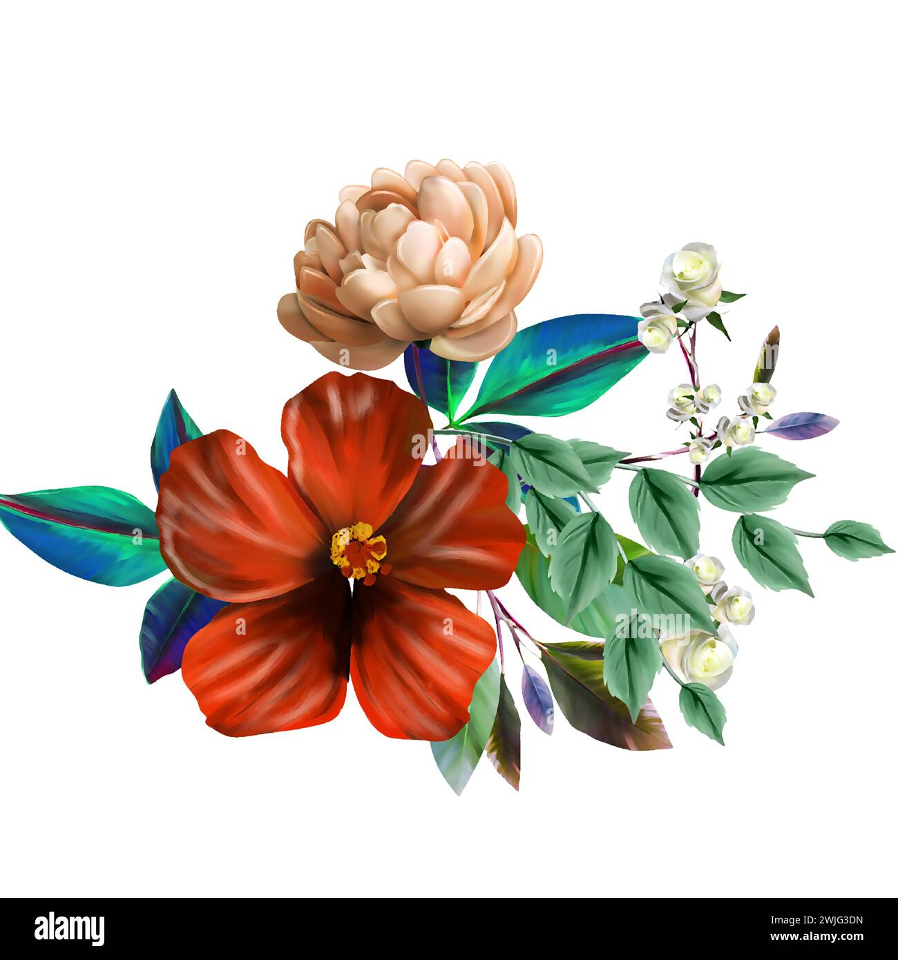 textile digital Flower design in beautiful color and beautiful style ...