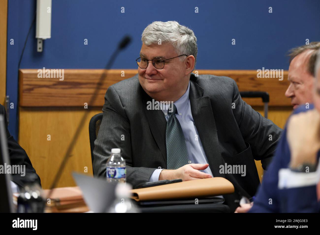 Defendant David Shafer looks on during a hearing on the Georgia election interference case ...