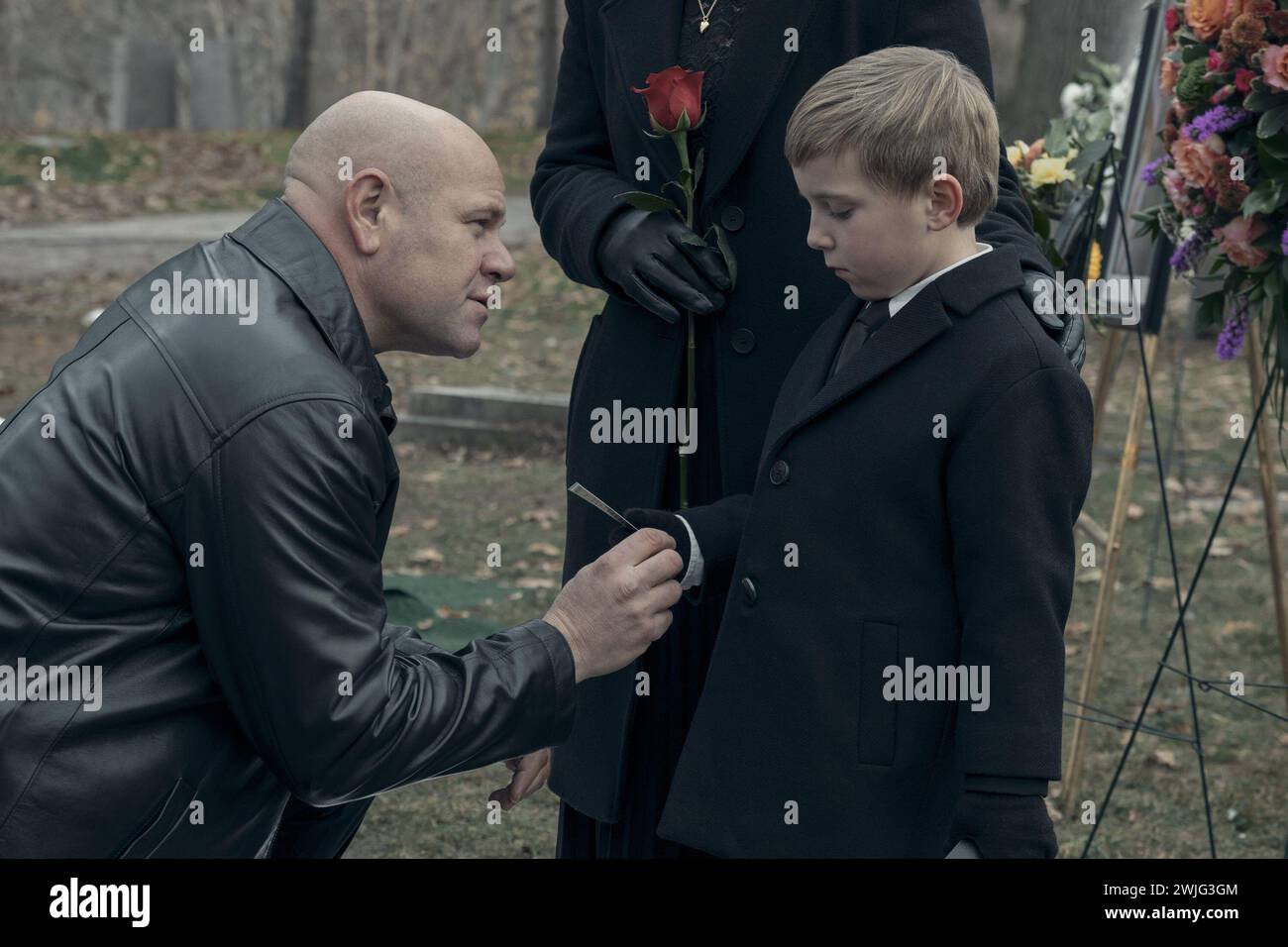 REACHER, from left: Domenick Lombardozzi, Nolan Gahan, Burial', (Season ...