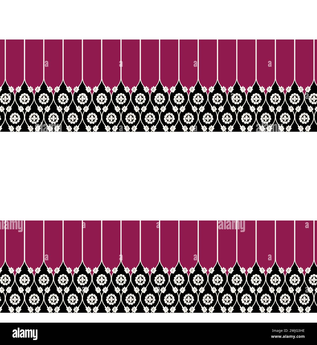 DIGITAL TEXTILE BORDER DESIGN AND DIGITAL BORDER IN BEAUTIFUL COLOR ...