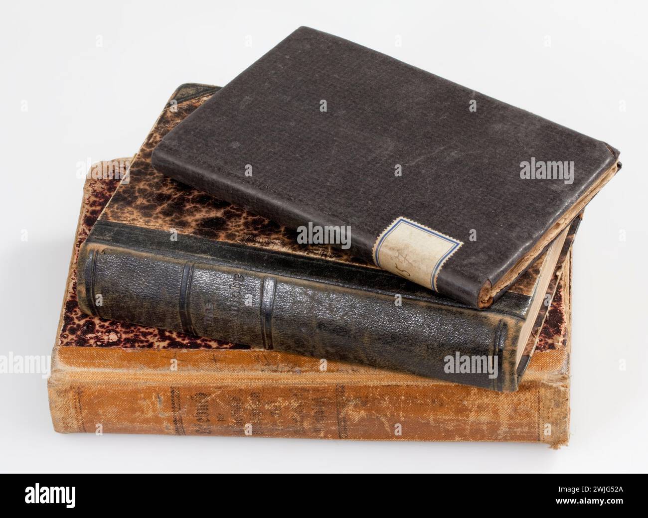 Old fashioned ancient antique book cover hi-res stock photography and ...