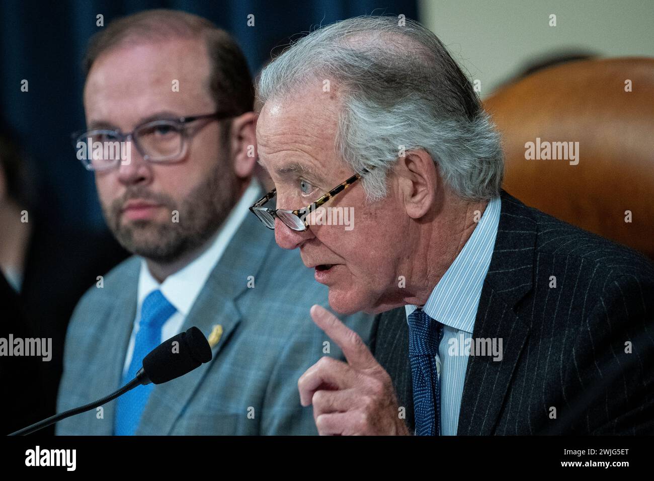 Washington, USA. 15th Feb, 2024. Representative Richard Neal (D-MA), Committee Ranking Member ...