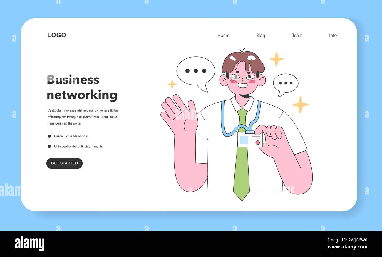 Friendly doctor introduction concept. Cheerful physician waving hand ...