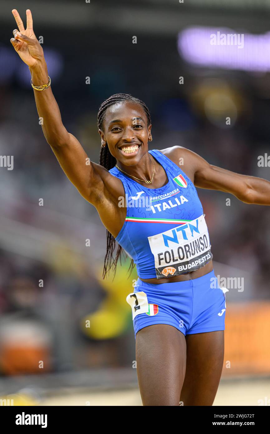 Ayomide FOLORUNSO participating in the 400 meters at the World ...