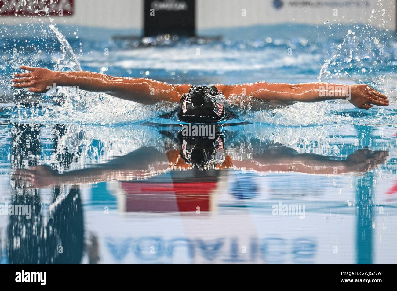 Doha, Qatar. 15th Feb, 2024. Rachel Klinker of United States of America ...