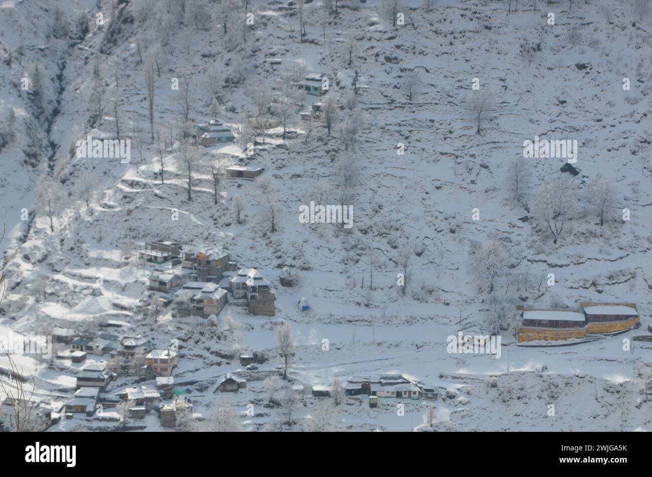 Heavy snowfall in kaghan hi-res stock photography and images - Alamy