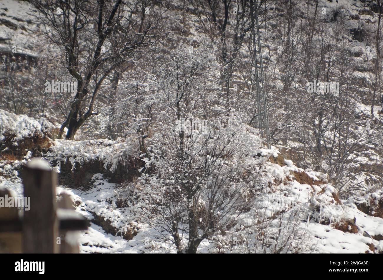 Heavy snowfall in kaghan hi-res stock photography and images - Alamy