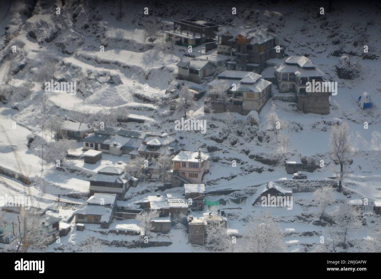 Heavy snowfall in kaghan hi-res stock photography and images - Alamy