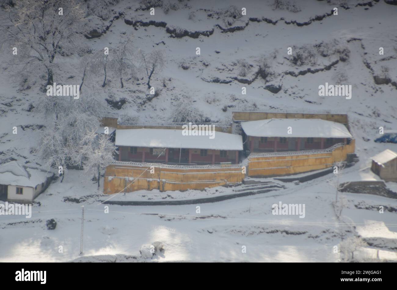 Snowfall in Kaghan Naran Feb-2024 Stock Photo - Alamy