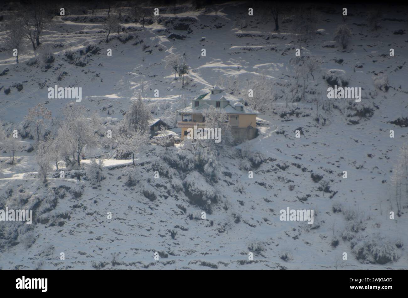 Heavy snowfall in kaghan hi-res stock photography and images - Alamy