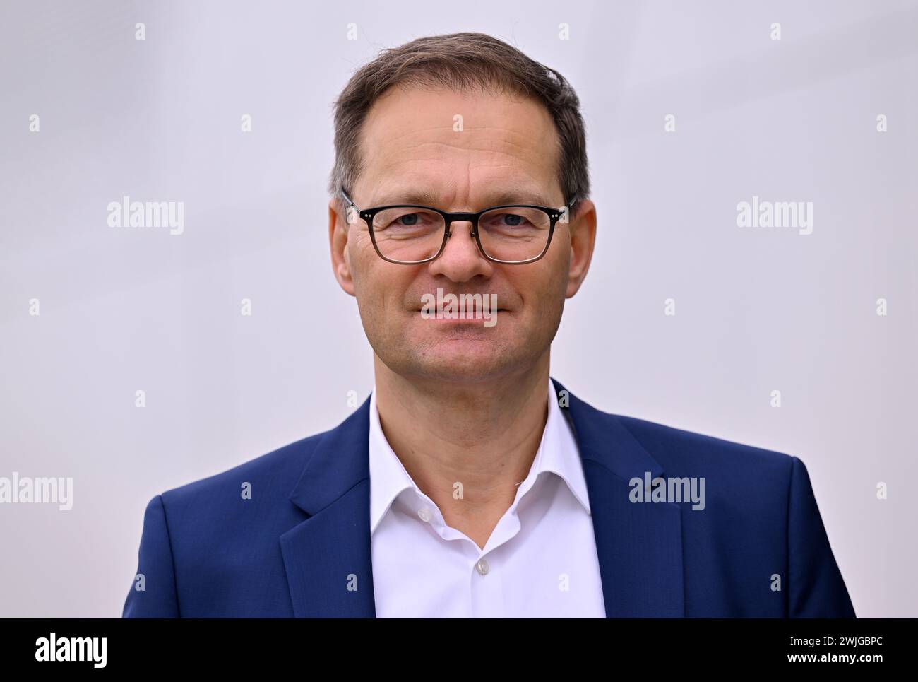 Jena, Germany. 15th Feb, 2024. Stefan Traeger, Chairman of the ...