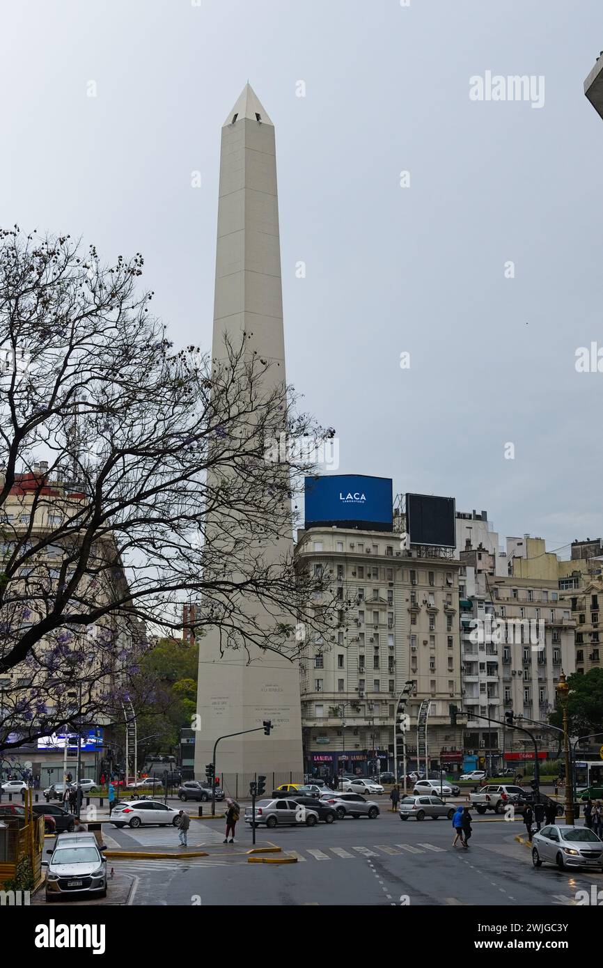 The Obelisk of Buenos Aires is a national historic monument and icon of ...