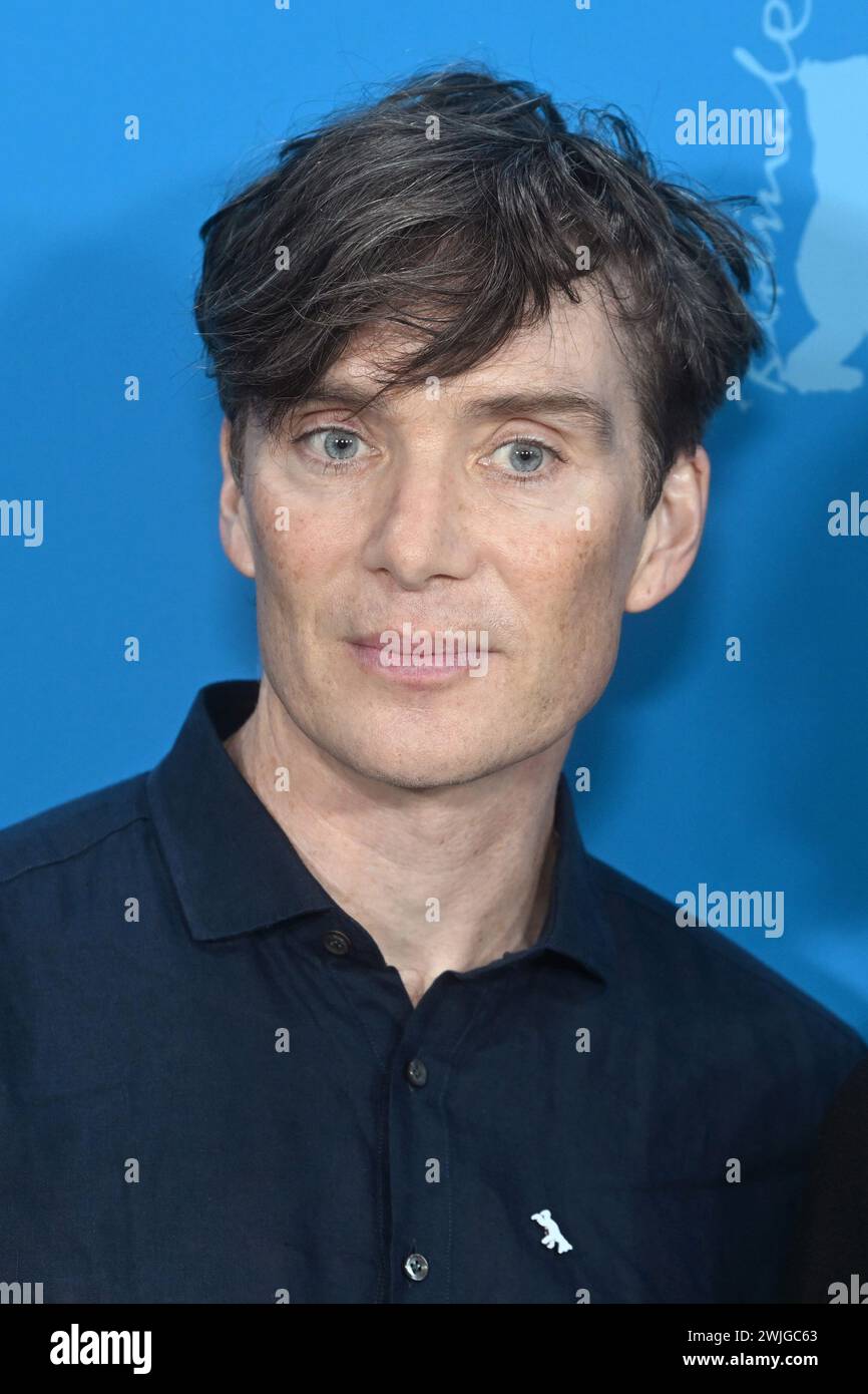 Berlin, Germany. 15th Feb, 2024. Irish actor Cillian Murphy attends the photocall for Small ...
