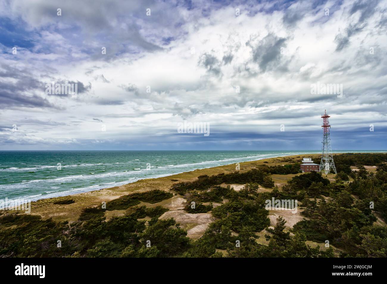 Darssa Village, Fischland-Darß Peninsula Stock Photo - Alamy