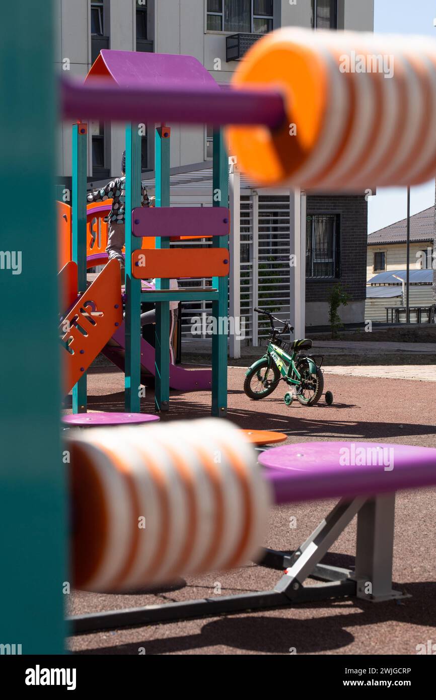 Vibrant playground features colorful hi-res stock photography and ...