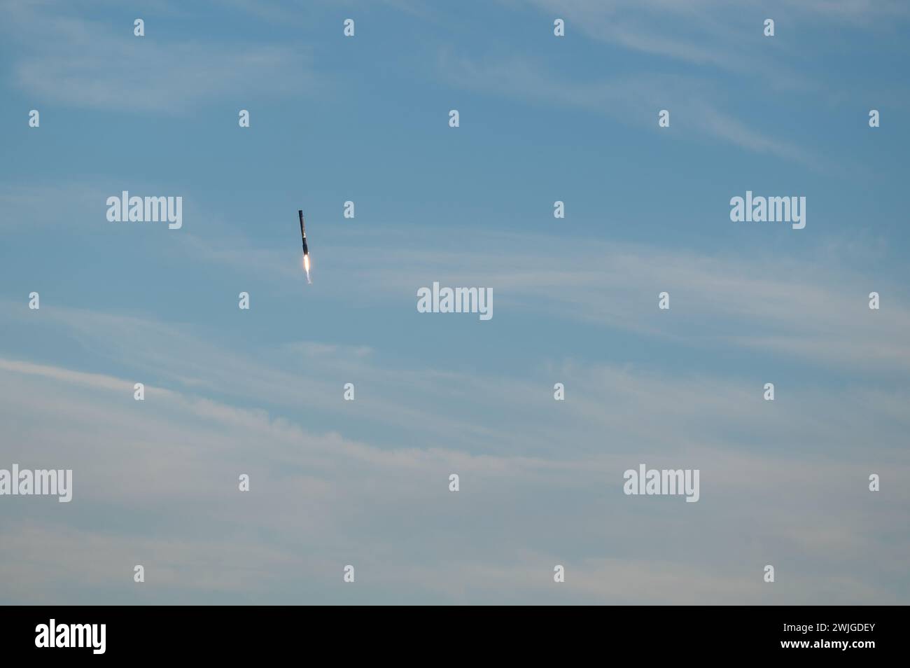 Cape Canaveral, United States of America. 14 February, 2024. A SpaceX ...