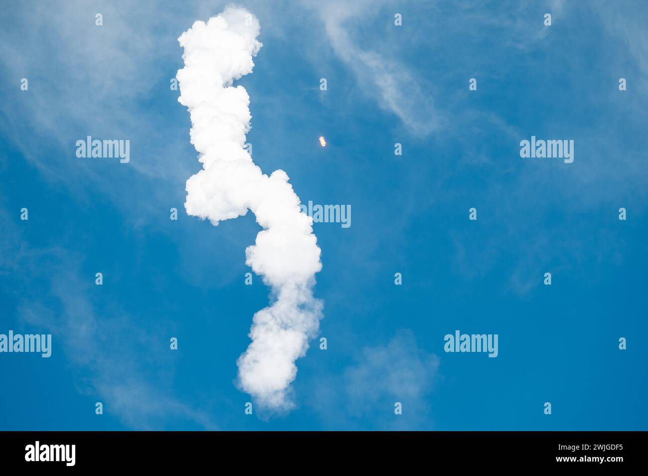 Cape Canaveral, United States of America. 14 February, 2024. A SpaceX ...