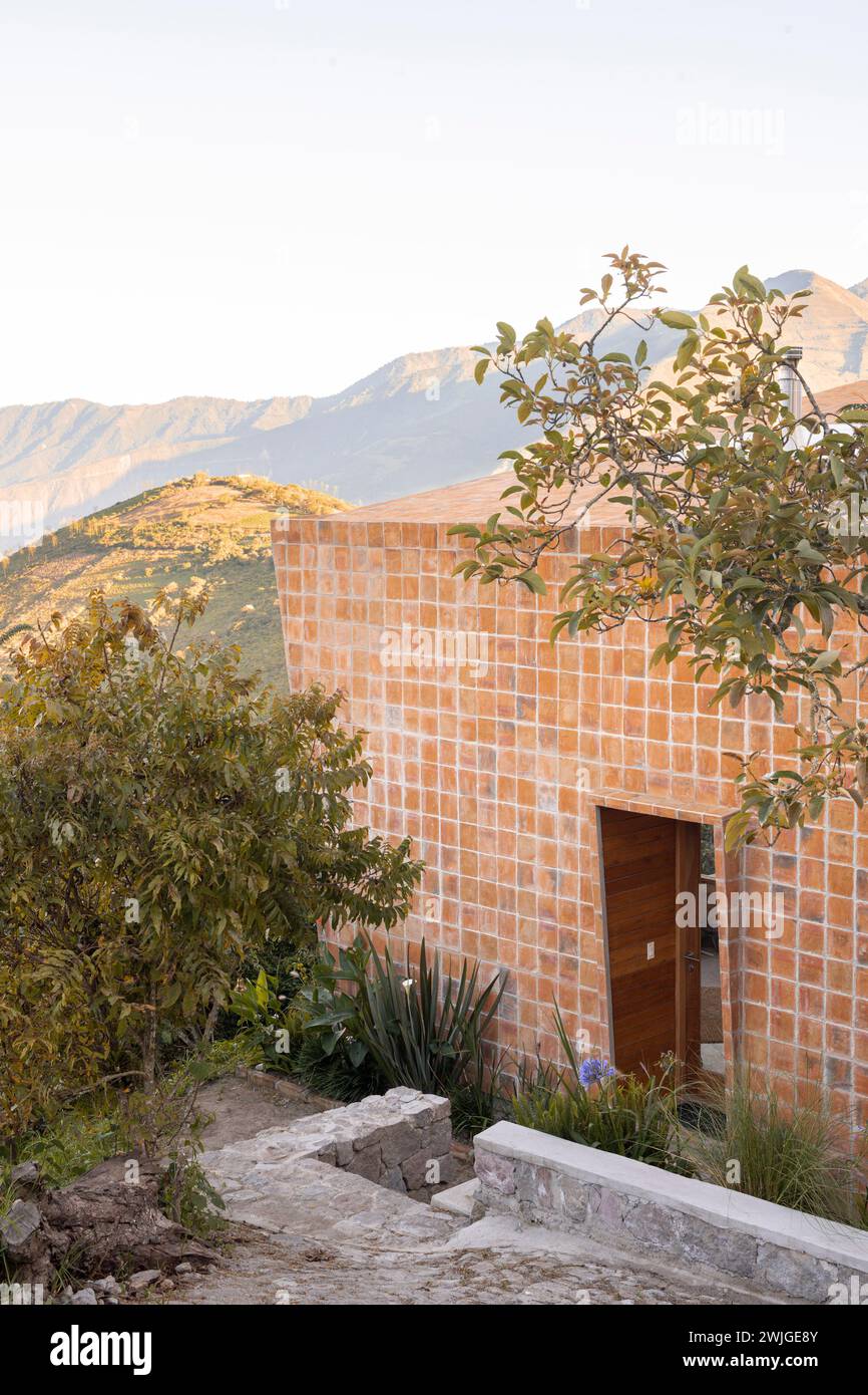 House entrane. Casa Perucho, Perucho, Ecuador. Architect: Pedro Calle ...