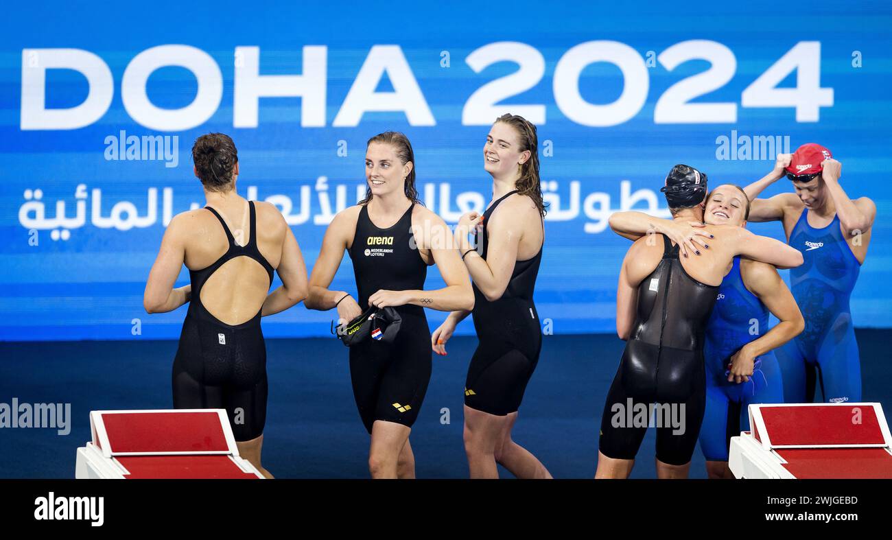 DOHA Imani De Jong Marrit Steenbergen Silke Holkenborg And Janna