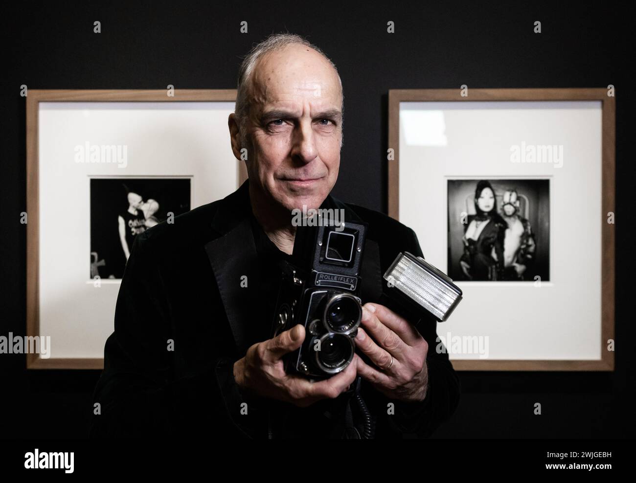 AMSTERDAM - Portrait of photographer Gerard Wessel in the Rijksmuseum ...