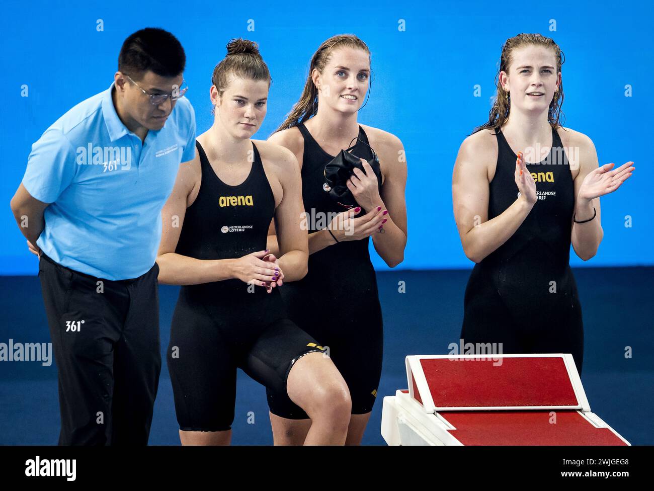 DOHA Imani De Jong Marrit Steenbergen And Silke Holkenborg During