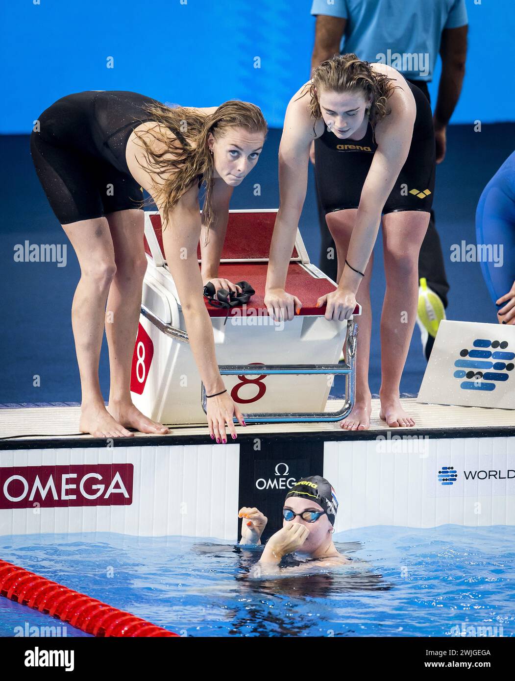 DOHA Marrit Steenbergen Silke Holkenborg And Janna Van Kooten After