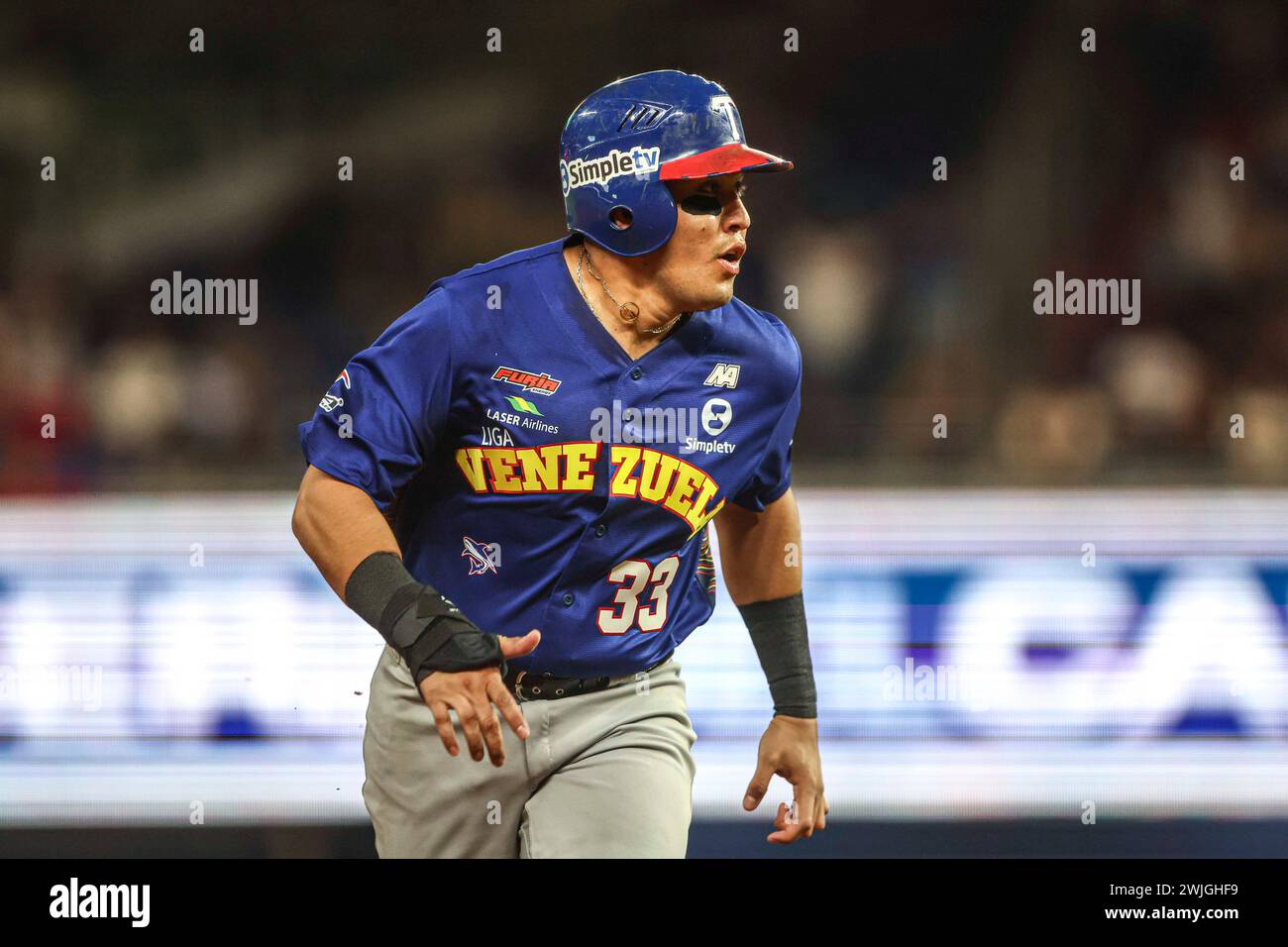 MIAMI, FLORIDA - FEBRUARY 1: Ramón Flores of Tiburones de La Guaira of ...