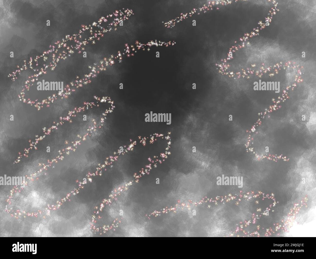 Black and white background with colored stars zig zag text space . High ...