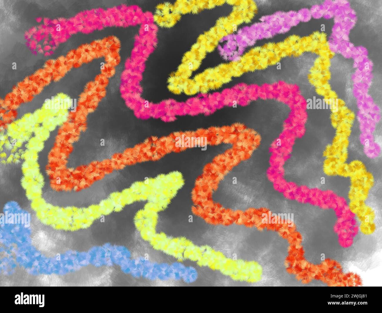 Black and white background with different colors zig zag . High quality ...