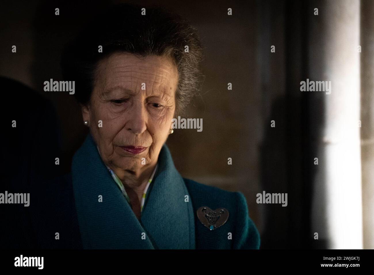 The Princess Royal attends a service of dedication for the Ernest ...